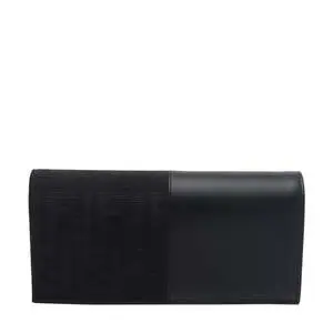 Fendi Ff Jacquard Wallet - Black