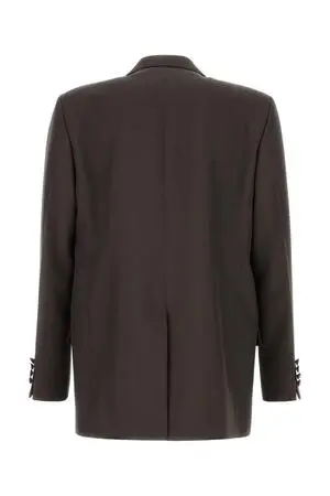 Gucci Chocolate Panama Blazer