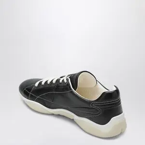 Prada Nappa Leather Sneakers - Black