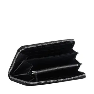 Fendi Ff Jacquard Zip Wallet