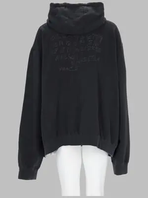 MAISON MARGIELA Felpa Oversize - Black
