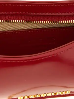 Jacquemus Le Petit Bisou Chaîne' Shoulder Bag - Red