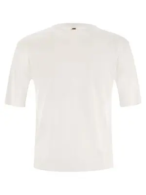 Herno Lyocell And Cotton T-shirt