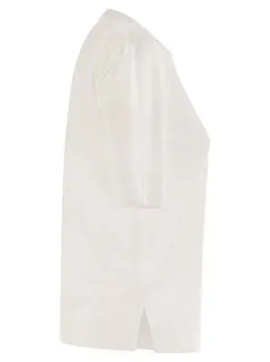 Herno Lyocell And Cotton T-shirt