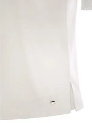 Herno Lyocell And Cotton T-shirt - White