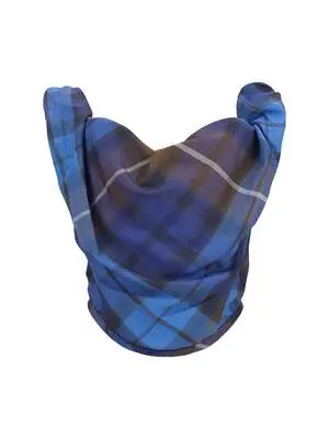 VIVIENNE WESTWOOD Sunday Checked Corset - Blue