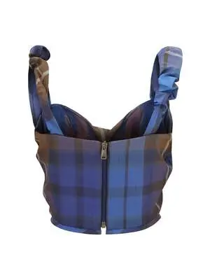 VIVIENNE WESTWOOD Sunday Checked Corset