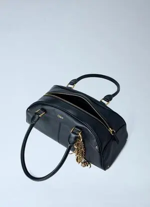 Chloé Bowling Handbag - Black