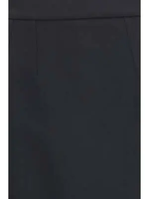 Dolce & Gabbana Stretch Wool Pencil Skirt