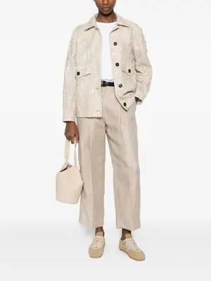 Brunello Cucinelli Linen Trousers