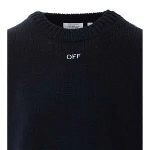 Off-White Arrow Maxi Embroidery Sweater