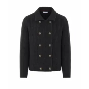 Brunello Cucinelli Cashmere Cardigan - Gray
