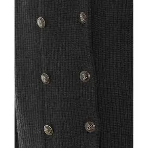 Brunello Cucinelli Cashmere Cardigan - Gray