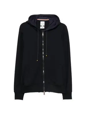 Paul Smith Cotton Blend Hooded Sweatshirt - Multicolor