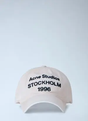 Acne Studios 1996 Logo Baseball Cap - White