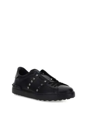 Valentino Garavani Rockstud Untitled Calf Leather Sneakers