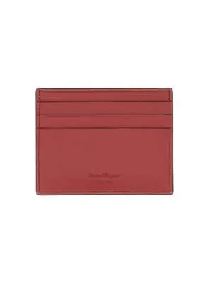 FERRAGAMO Leather Card Holder