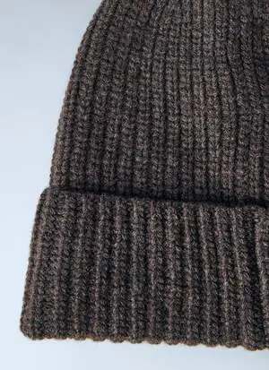 Stone Island Ribbed Knit Beanie