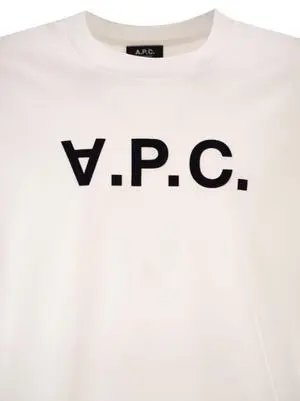 A.p.c. V.p.c. Organic Cotton Jersey T-shirt - White