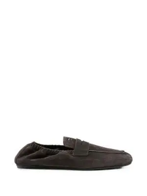 Prada Shuffle Leather Loafers