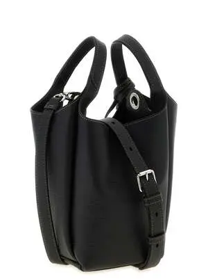 TOD'S T Timeless Mini Bucket Bag - Black