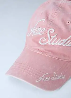 Acne Studios Logo-embroidered Baseball Cap