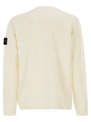 Stone Island Loose-fitting Ribbed Crew Neck Jumper