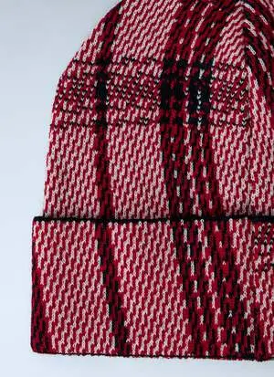 VIVIENNE WESTWOOD Check Knit Beanie