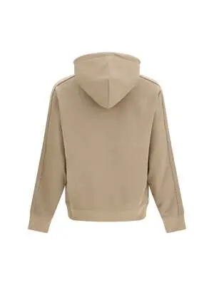 Burberry Check Hoodie With Drawstrings