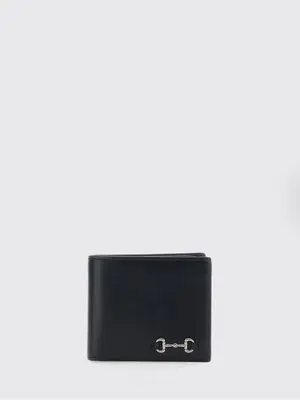 Gucci Horsebit Smooth Calfskin Wallet With Banknote Pocket - Black