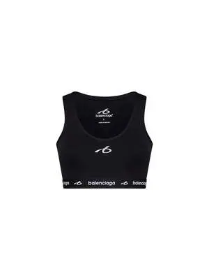 Balenciaga Black Techwear Bra Tank Top - Multicolor