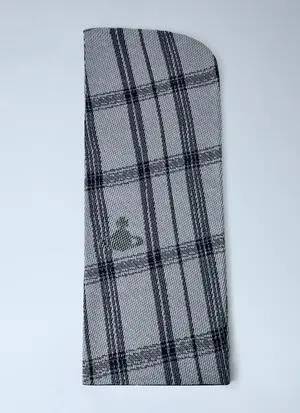 VIVIENNE WESTWOOD Tartan Hood - Gray