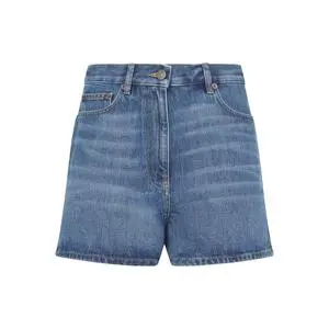 Valentino Garavani Denim Shorts - Blue