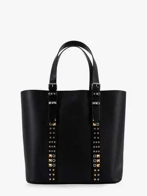 Valentino Garavani Leather Shoulder Bag With Iconic Studs