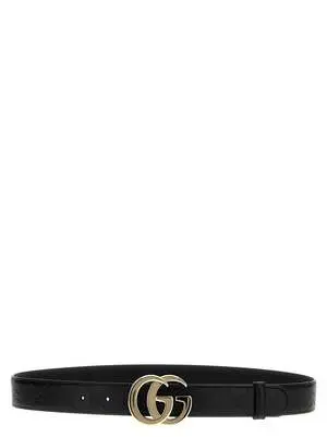 Gucci Gg Milano' Belt - Black