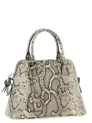 MAISON MARGIELA 5ac Classique' Mini Shoulder Bag - Gray