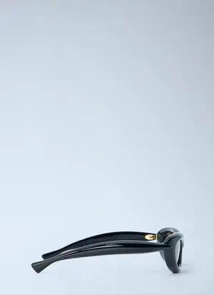 Bottega Veneta Oval Sunglasses - Black