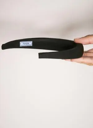 Prada Re-nylon Headband - Black
