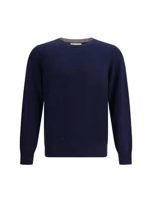 Brunello Cucinelli Cashmere Sweater - Blue