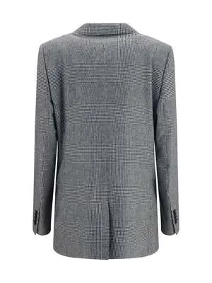 Dolce & Gabbana Prince Of Wales Blazer - Gray