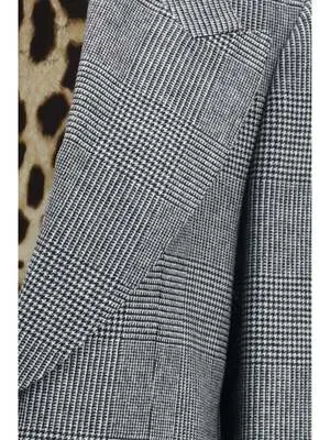 Dolce & Gabbana Prince Of Wales Blazer - Gray