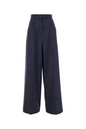 Givenchy Wool Palazzo Pant - Blue