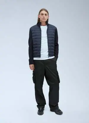 Moncler Logo Patch Zip-up Cardigan