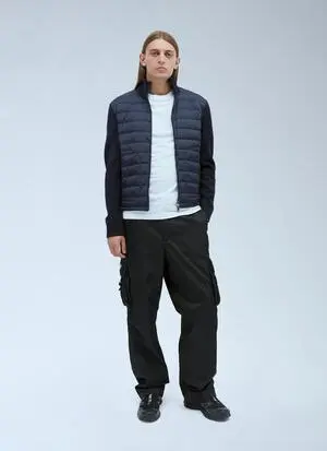 Moncler Logo Patch Zip-up Cardigan