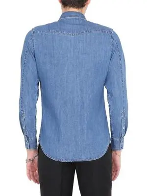 Alexander McQueen Shirt With Embroidered Logo