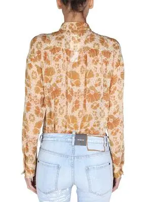 Dsquared2 Crepe Shirt - Multicolor