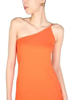 Dsquared2 One-shoulder Dress - Orange
