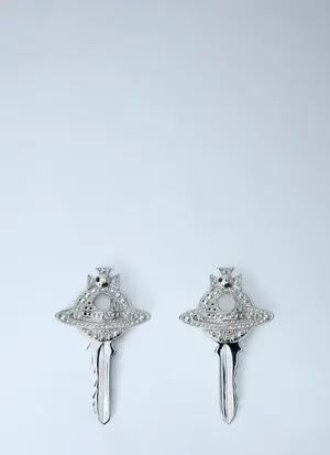 VIVIENNE WESTWOOD Curzio Earrings - Silver