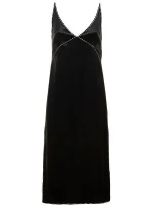 Dries Van Noten V Neck Dresses