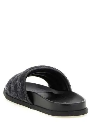 Gucci Gg Denim Slides